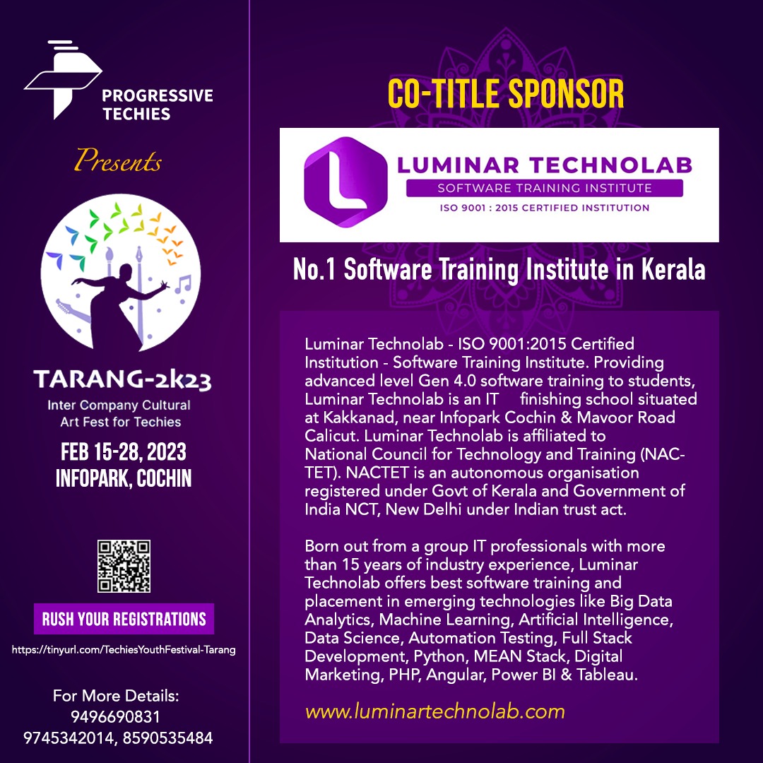 Luminar Technolab – TARANG 2k24